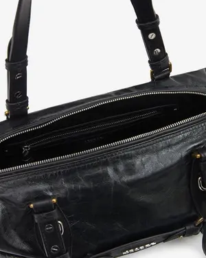 Isabel Marant Étoile Mini Leather Bowling Bag