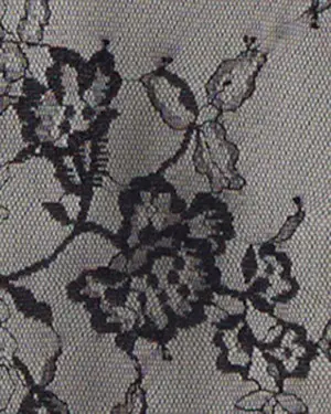 Patrizia Pepe Lace Overlay High Neck Long Sleeve Top