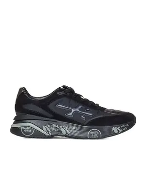 Premiata Moerun Lace-up Sneakers With Logo Detail