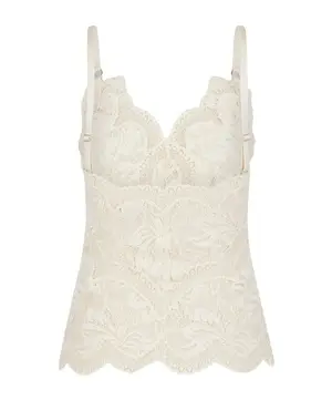 Rabanne Lace V-neck Tank Top