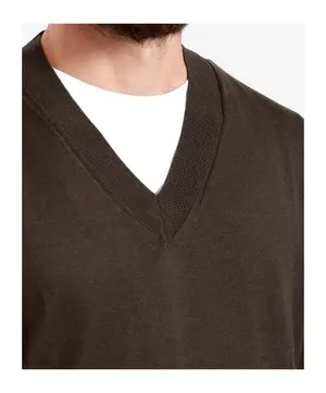 PAOLO PECORA Long-sleeve V-neck Pullover