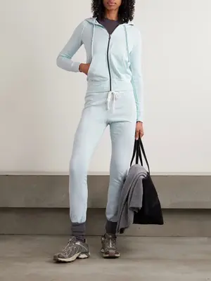 JAMES PERSE Slim Fit Drawstring Sweatpants In Soft Cotton Terry