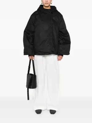 BY MALENE BIRGER Hooded Zip-up Padded Jacket
