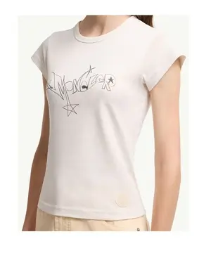 Moncler Printed Cotton Jersey T-shirt
