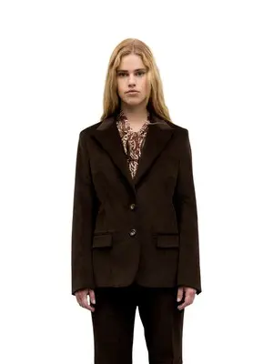 Gerard Darel Jem Velvet Jacket - Cinnamon
