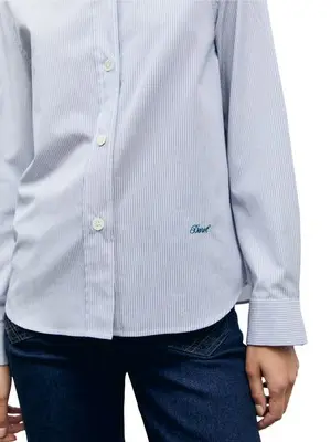 Gerard Darel Lyla Relaxed Stripe Shirt