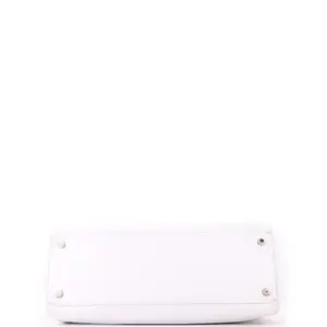 Hermès Kelly Handbag Clemence With Gold Hardware 35