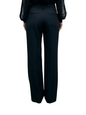 Gerard Darel High Waisted Wide Leg Trousers