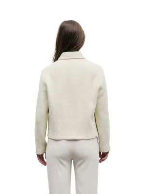 Gerard Darel Judit Cropped Tweed Jacket