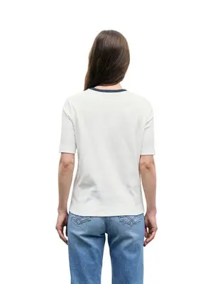 Gerard Darel Bess Embroidered Logo T-shirt