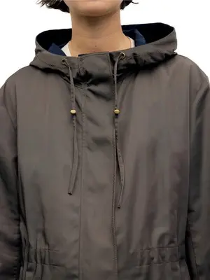 Gerard Darel Velia Reversible Parka Coat
