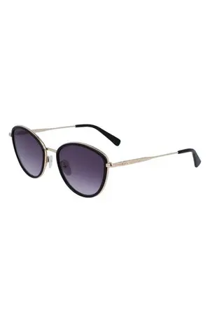 Longchamp Roseau 54mm Gradient Cat Eye Sunglasses