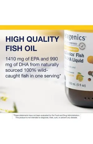 METAGENICS Omegagenics Epa-dha High Potency Liquid Fish Oil Supplement 30 Servings