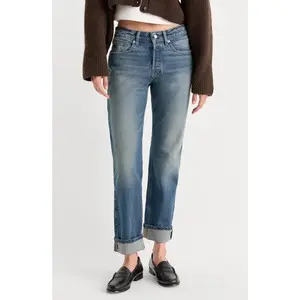 Good American Vintage Ankle Straight Leg Jeans - Indigo1282