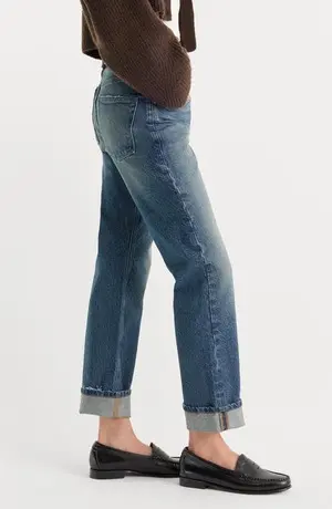 Good American Vintage Ankle Straight Leg Jeans