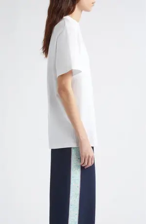 Sandy Liang Peanut Boxy Cotton Graphic T-shirt