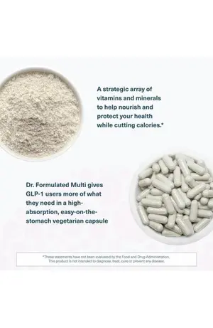 YOUTHEORY High Potency Multi Glp-1 Support Multivitamin Capsules 150 Vegetarian Capsules