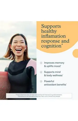 YOUTHEORY Total Body Turmeric Vegetarian Capsules Inflammation Support Supplement 30 Count