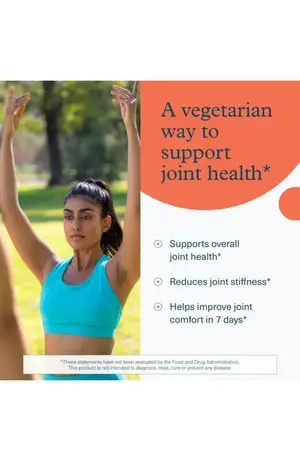 YOUTHEORY Joint Collagen Vegetarian Supplement With Eggshell Membrane And Boswellia Extract 60 Vegetarian Capsules