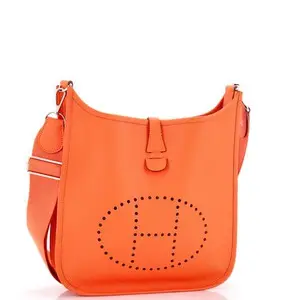 Hermès Evelyne Bag Gen Iii Epsom Pm - Orange