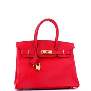Hermès Birkin Handbag Epsom With Gold Hardware 30