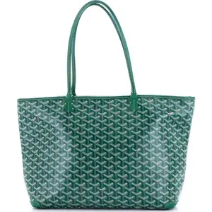 Goyard Artois Tote Coated Canvas Mm - Green
