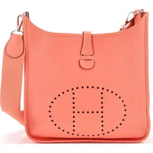 Hermès Evelyne Bag Gen I Clemence Pm - Orange