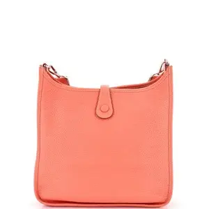 Hermès Evelyne Bag Gen I Clemence Pm - Orange