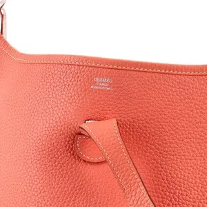 Hermès Evelyne Bag Gen I Clemence Pm - Orange