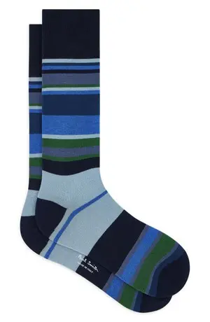 PAUL SMITH Paul Smith Ozzy Stripes Crew Socks