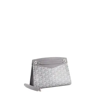 Goyard Structured Rouette Chain Shoulder Bag Coated Canvas Mini