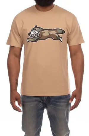 ICECREAM Camo Dog Graphic T-shirt Incense