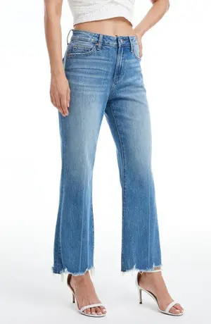 BAYEAS Mid Rise Wide Leg Jeans