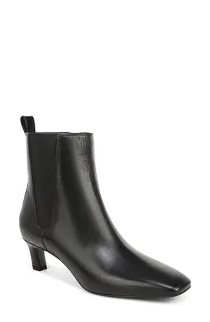 Sam Edelman Peony Leather Chelsea Bootie - Black