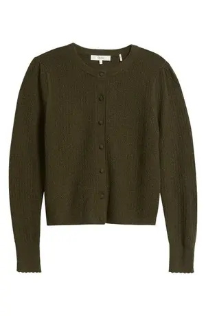 FRAME Honeycomb Cashmere Cardigan