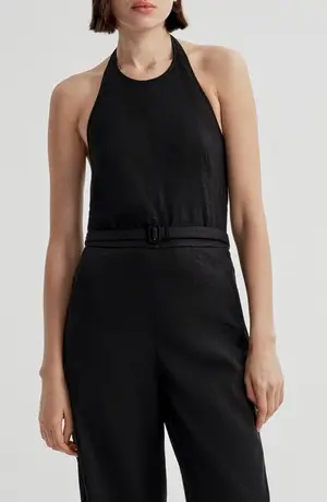 A.L.C. Sylvie Halter Neck Jumpsuit