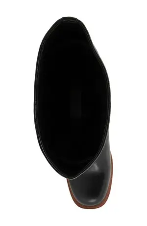Eos Gauchicas Leather Knee-high Boots - Ash