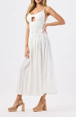 Tiare Hawaii Faith Maxi Dress - Off White