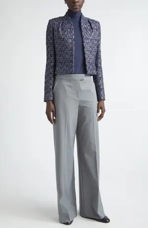 St. John Monmartre Sequin Tweed Jacket