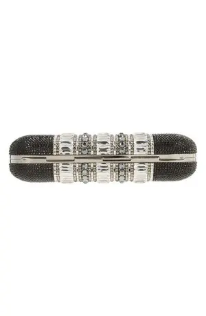 Judith Leiber Long Slide Crystal Evening Bag