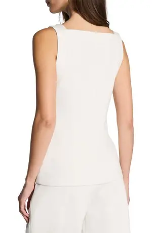 Spanx Square Neck Tank - Ivory