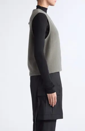 RIER Riek Wool Fleece Zip Vest