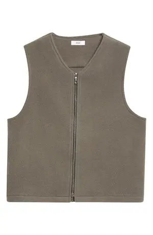 RIER Riek Wool Fleece Zip Vest