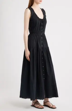 DÔEN Hortense Organic Cotton Midi Dress