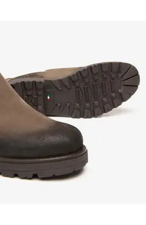 NEROGIARDINI Chelsea Boot - Dark Taupe