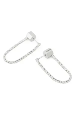 ALLSAINTS Crystal Front To Back Earrings