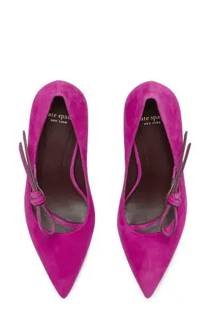 Kate Spade New York Loop Pointed Toe Pump - Beet