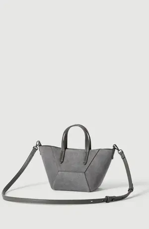 Brunello Cucinelli Bc Duo Mini Bag In Suede With Monili