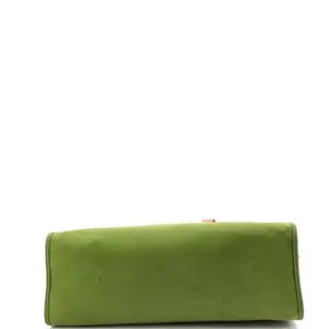 Hermès Herbag Zip Leather And Toile 39