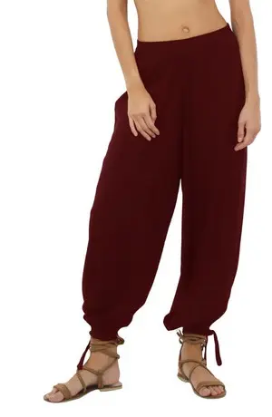 MALAI Dune Cover-up Pants - Barn Red